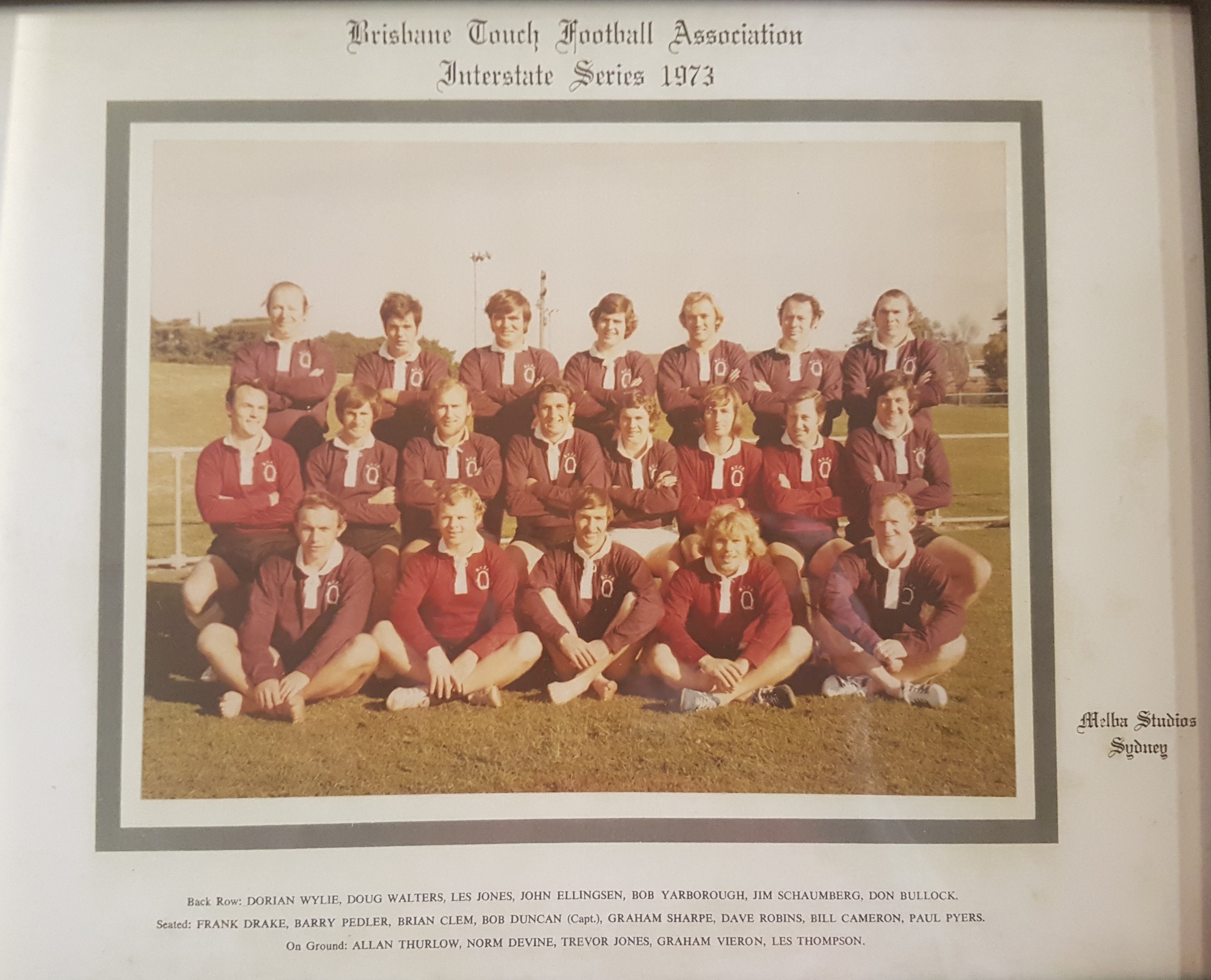 Home - Touch Football (Touch Rugby) History